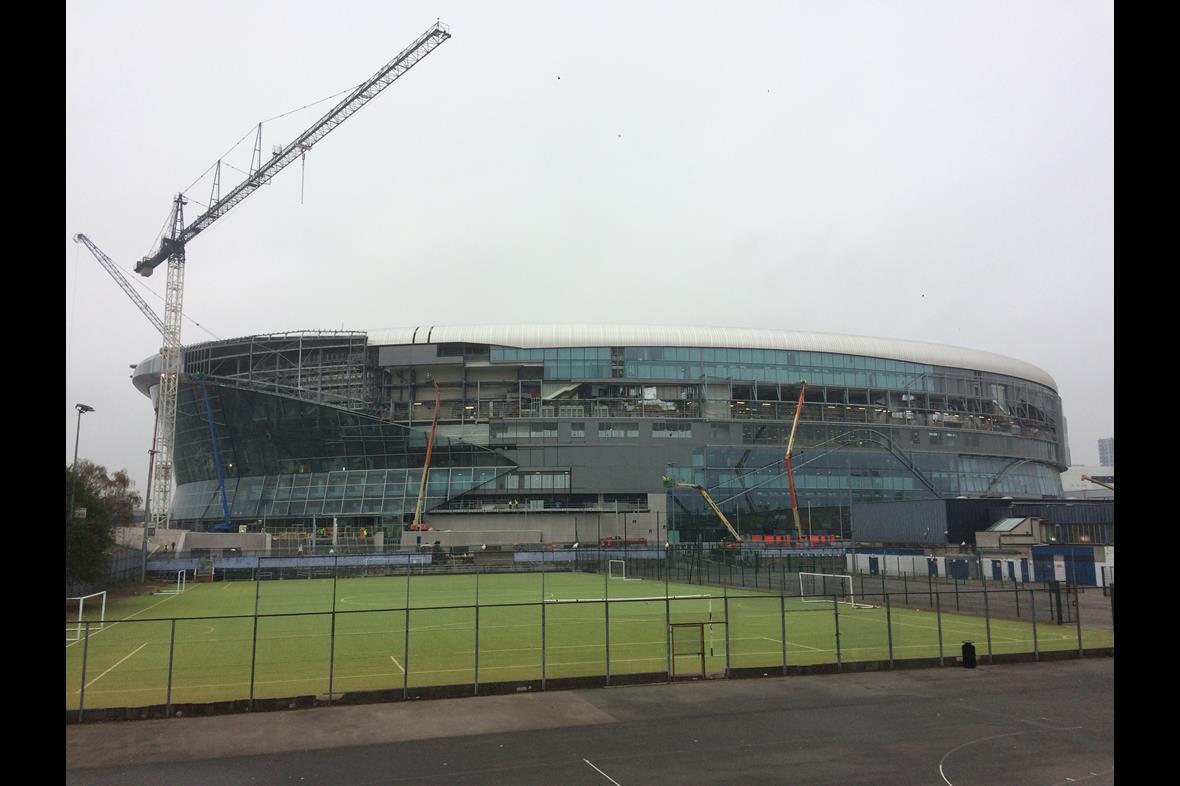 In pictures: How Spurs' stadium now looks, three months after delay ...